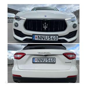 White Maserati Levante 2017 in Vilnius, with an engine capacity of 2.98 L and mileage of 89 thousand km for 24500 €, photo 30 on AUTOMOTO.COM.LV