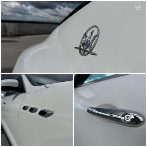 White Maserati Levante 2017 in Vilnius, with an engine capacity of 2.98 L and mileage of 89 thousand km for 24500 €, photo 31 on AUTOMOTO.COM.LV