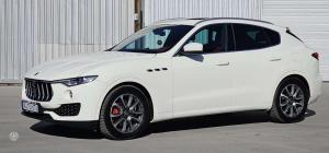 White Maserati Levante 2017 in Klaipeda, with an engine capacity of 3.00 L and mileage of 123 thousand km for 19200 €, photo 8 on AUTOMOTO.COM.LV