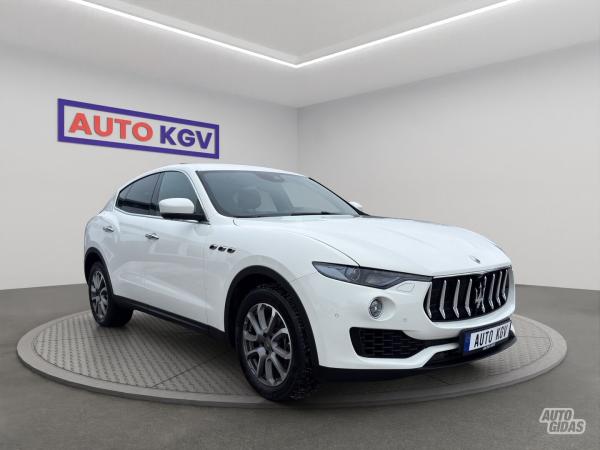 White Maserati Levante 2019 in Kaunas, with an engine capacity of 3.00 L and mileage of 81 thousand km for 31999 €, photo 7 on AUTOMOTO.COM.LV