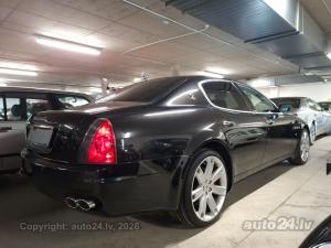Melns Maserati Quattroporte 2007 Tallina, ar dzinēja tilpumu 0.00 L un nobraukumu 129 tūkst. km par 8200 €, foto 5 vietnē AUTOMOTO.COM.LV