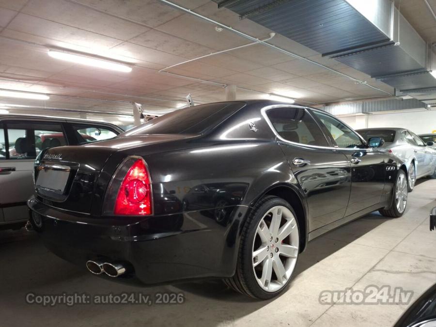 Melns Maserati Quattroporte 2007 Tallina, ar dzinēja tilpumu 0.00 L un nobraukumu 129 tūkst. km par 8200 €, foto 5 vietnē AUTOMOTO.COM.LV