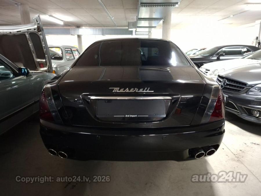 Melns Maserati Quattroporte 2007 Tallina, ar dzinēja tilpumu 0.00 L un nobraukumu 129 tūkst. km par 8200 €, foto 7 vietnē AUTOMOTO.COM.LV