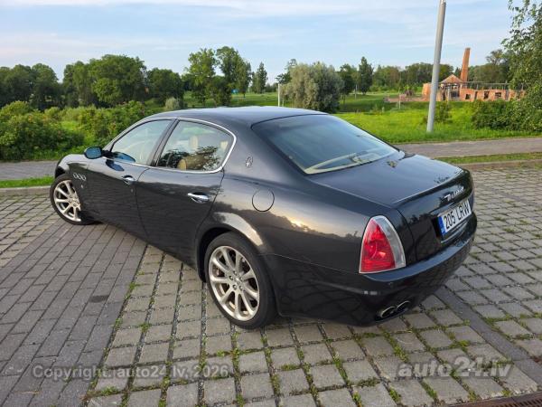 Melns Maserati Quattroporte 2008 Tallina, ar dzinēja tilpumu 4.20 L un nobraukumu 58 tūkst. km par 12500 €, foto 2 vietnē AUTOMOTO.COM.LV