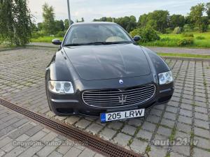 Черный Мазерати Кватропорте 2008 в Таллин, объемом двигателя 4.20 л и пробегом 58 тыс. км за 12500 €, фото 4 на AUTOMOTO.COM.LV