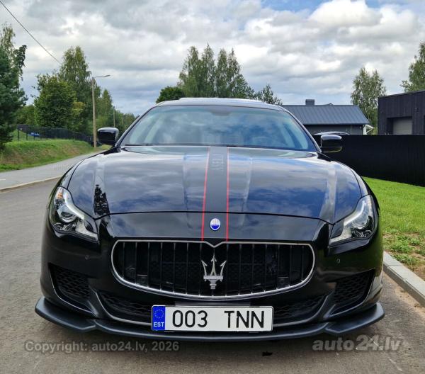 Melns Maserati Quattroporte 2013 Elva, ar dzinēja tilpumu 3.00 L un nobraukumu 116 tūkst. km par 25500 €, foto 7 vietnē AUTOMOTO.COM.LV
