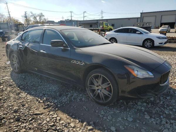Melns Maserati Quattroporte 2014 Kauņa, ar dzinēja tilpumu 2.98 L un nobraukumu 147 tūkst. km par 9500 €, foto 4 vietnē AUTOMOTO.COM.LV