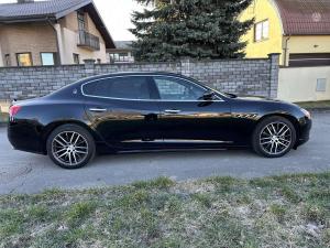 Melns Maserati Quattroporte 2014 Kauņa, ar dzinēja tilpumu 3.00 L un nobraukumu 215 tūkst. km par 13900 €, foto 3 vietnē AUTOMOTO.COM.LV
