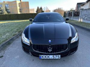 Melns Maserati Quattroporte 2014 Kauņa, ar dzinēja tilpumu 3.00 L un nobraukumu 215 tūkst. km par 13900 €, foto 9 vietnē AUTOMOTO.COM.LV