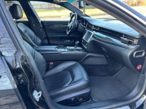 Melns Maserati Quattroporte 2014 Kauņa, ar dzinēja tilpumu 3.00 L un nobraukumu 215 tūkst. km par 13900 €, foto 10 vietnē AUTOMOTO.COM.LV