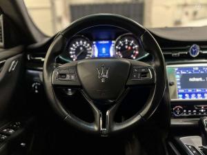 Melns Maserati Quattroporte 2014 Viļņa, ar dzinēja tilpumu 2.98 L un nobraukumu 126 tūkst. km par 17499 €, foto 23 vietnē AUTOMOTO.COM.LV