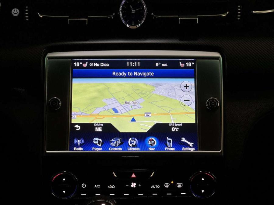 Black Maserati Quattroporte 2014 in Vilnius, with an engine capacity of 2.98 L and mileage of 126 thousand km for 17499 €, photo 28 on AUTOMOTO.COM.LV