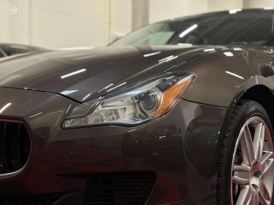 Brūns Maserati Quattroporte 2014 Viļņa, ar dzinēja tilpumu 2.98 L un nobraukumu 52 tūkst. km par 19990 €, foto 8 vietnē AUTOMOTO.COM.LV