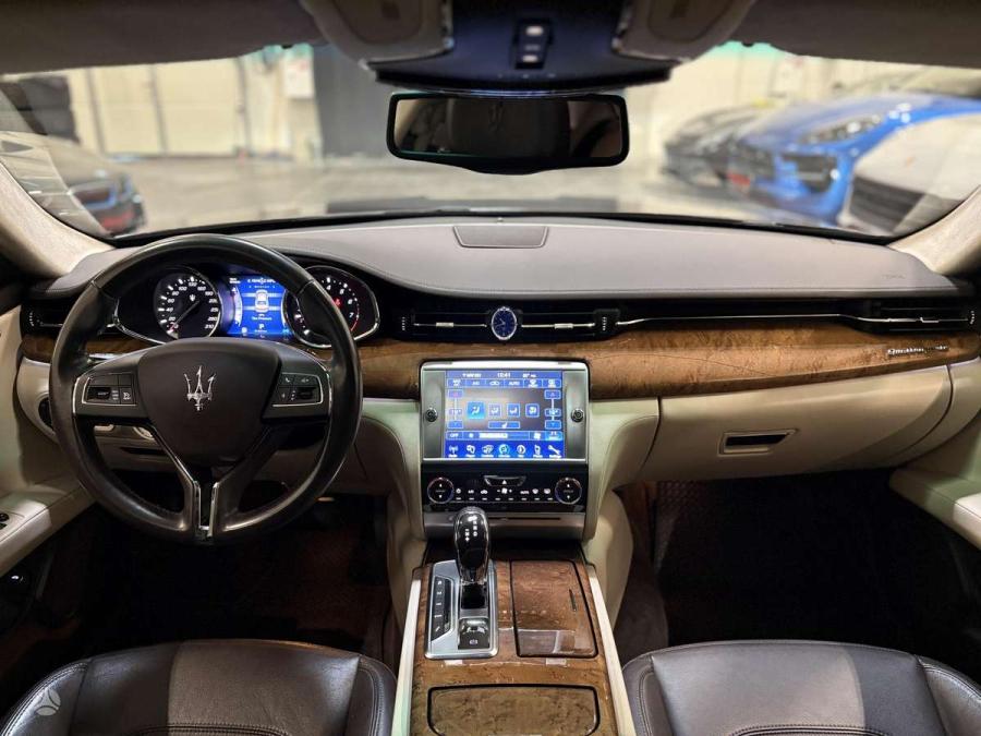 Brūns Maserati Quattroporte 2014 Viļņa, ar dzinēja tilpumu 2.98 L un nobraukumu 52 tūkst. km par 19990 €, foto 19 vietnē AUTOMOTO.COM.LV
