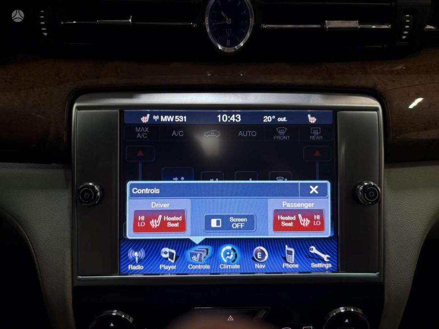 Brūns Maserati Quattroporte 2014 Viļņa, ar dzinēja tilpumu 2.98 L un nobraukumu 52 tūkst. km par 19990 €, foto 26 vietnē AUTOMOTO.COM.LV