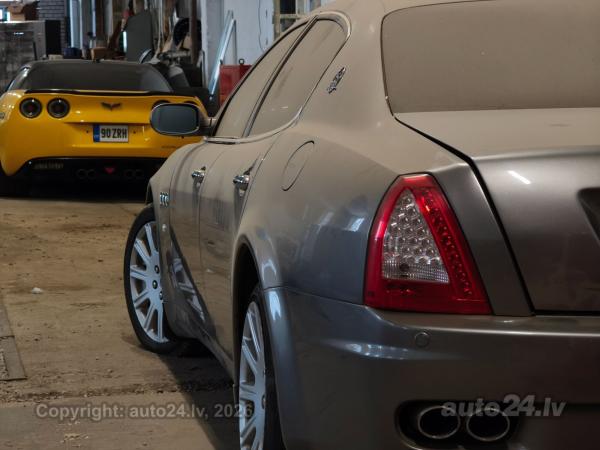 Grey Maserati Quattroporte 2004 in Tallinn, with an engine capacity of 4.20 L and mileage of 96 thousand km for 9999 €, photo 2 on AUTOMOTO.COM.LV