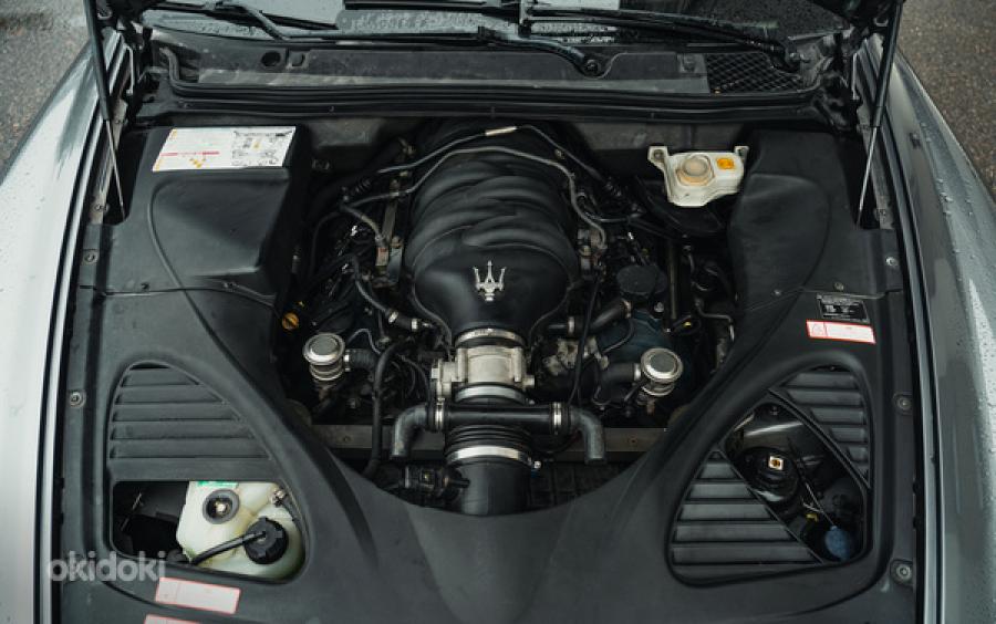 Grey Maserati Quattroporte 2009 in Tallinn, with an engine capacity of 4.20 L and mileage of 77 thousand km for 21990 €, photo 9 on AUTOMOTO.COM.LV