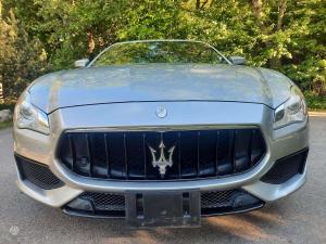 Grey Maserati Quattroporte 2017 in Kaunas, with an engine capacity of 2.98 L and mileage of 92 thousand km for 22000 €, photo 4 on AUTOMOTO.COM.LV