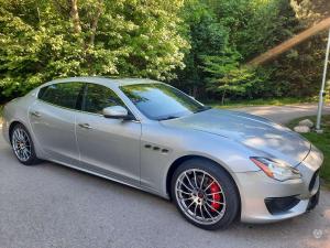 Grey Maserati Quattroporte 2017 in Kaunas, with an engine capacity of 2.98 L and mileage of 92 thousand km for 22000 €, photo 10 on AUTOMOTO.COM.LV