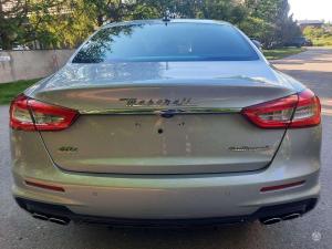 Grey Maserati Quattroporte 2017 in Kaunas, with an engine capacity of 2.98 L and mileage of 92 thousand km for 22000 €, photo 15 on AUTOMOTO.COM.LV