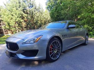 Grey Maserati Quattroporte 2017 in Kaunas, with an engine capacity of 2.98 L and mileage of 92 thousand km for 22000 €, photo 20 on AUTOMOTO.COM.LV