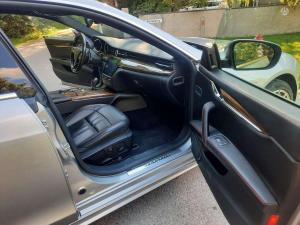 Grey Maserati Quattroporte 2017 in Kaunas, with an engine capacity of 2.98 L and mileage of 92 thousand km for 22000 €, photo 29 on AUTOMOTO.COM.LV