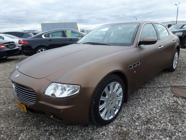 Maserati Quattroporte 2004 Tartu, ar dzinēja tilpumu 4.20 L un nobraukumu 122 tūkst. km par 15500 €, foto 1 vietnē AUTOMOTO.COM.LV