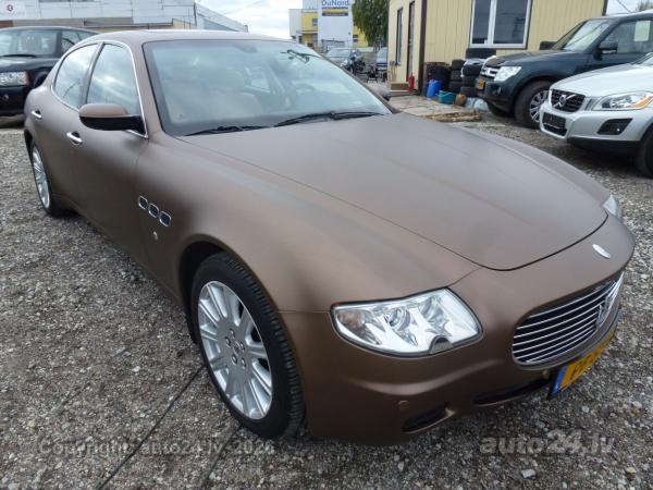 Maserati Quattroporte 2004 Tartu, ar dzinēja tilpumu 4.20 L un nobraukumu 122 tūkst. km par 15500 €, foto 3 vietnē AUTOMOTO.COM.LV