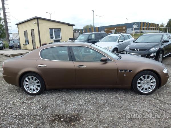 Maserati Quattroporte 2004 Tartu, ar dzinēja tilpumu 4.20 L un nobraukumu 122 tūkst. km par 15500 €, foto 4 vietnē AUTOMOTO.COM.LV