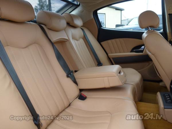 Maserati Quattroporte 2004 Tartu, ar dzinēja tilpumu 4.20 L un nobraukumu 122 tūkst. km par 15500 €, foto 10 vietnē AUTOMOTO.COM.LV
