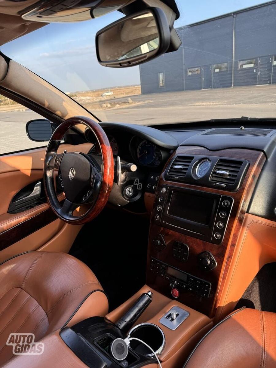 Maserati Quattroporte 2007 Klaipėda, ar dzinēja tilpumu 4.20 L un nobraukumu 58 tūkst. km par 6500 €, foto 10 vietnē AUTOMOTO.COM.LV