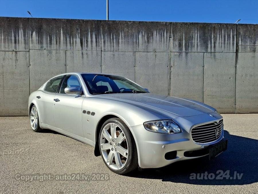 Maserati Quattroporte 2008 Tallina, ar dzinēja tilpumu 4.20 L un nobraukumu 143 tūkst. km par 6800 €, foto 1 vietnē AUTOMOTO.COM.LV