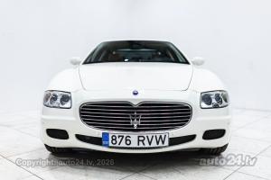 White Maserati Quattroporte 2007 in Tallinn, with an engine capacity of 4.20 L and mileage of 133 thousand km for 12000 €, photo 3 on AUTOMOTO.COM.LV