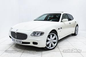 White Maserati Quattroporte 2007 in Tallinn, with an engine capacity of 4.20 L and mileage of 133 thousand km for 12000 €, photo 6 on AUTOMOTO.COM.LV