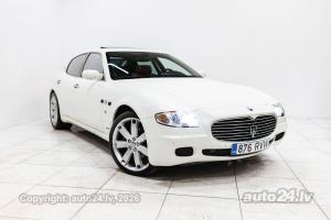White Maserati Quattroporte 2007 in Tallinn, with an engine capacity of 4.20 L and mileage of 133 thousand km for 12000 €, photo 7 on AUTOMOTO.COM.LV
