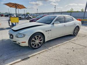 Balts Maserati Quattroporte 2007 Viļņa, ar dzinēja tilpumu 4.24 L un nobraukumu 103 tūkst. km par 3999 €, foto 3 vietnē AUTOMOTO.COM.LV