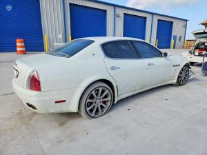 Balts Maserati Quattroporte 2007 Viļņa, ar dzinēja tilpumu 4.24 L un nobraukumu 103 tūkst. km par 3999 €, foto 5 vietnē AUTOMOTO.COM.LV