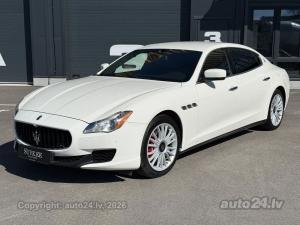 White Maserati Quattroporte 2014 in Tallinn, with an engine capacity of 3.00 L and mileage of 63 thousand km for 19995 €, photo 3 on AUTOMOTO.COM.LV