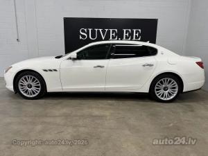 White Maserati Quattroporte 2014 in Tallinn, with an engine capacity of 3.00 L and mileage of 63 thousand km for 19995 €, photo 5 on AUTOMOTO.COM.LV