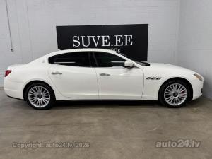 White Maserati Quattroporte 2014 in Tallinn, with an engine capacity of 3.00 L and mileage of 63 thousand km for 19995 €, photo 7 on AUTOMOTO.COM.LV