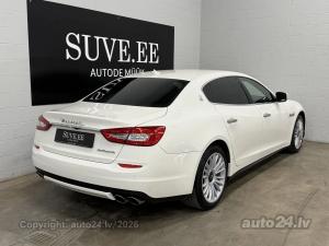White Maserati Quattroporte 2014 in Tallinn, with an engine capacity of 3.00 L and mileage of 63 thousand km for 19995 €, photo 8 on AUTOMOTO.COM.LV