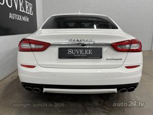 White Maserati Quattroporte 2014 in Tallinn, with an engine capacity of 3.00 L and mileage of 63 thousand km for 19995 €, photo 9 on AUTOMOTO.COM.LV