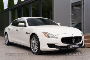 White Maserati Quattroporte 2014 in Tallinn, with an engine capacity of 3.00 L and mileage of 63 thousand km for 19900 €, photo  on AUTOMOTO.COM.LV