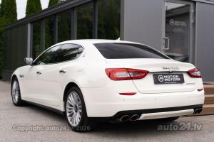 White Maserati Quattroporte 2014 in Tallinn, with an engine capacity of 3.00 L and mileage of 63 thousand km for 19900 €, photo 3 on AUTOMOTO.COM.LV
