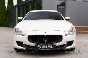 White Maserati Quattroporte 2014 in Tallinn, with an engine capacity of 3.00 L and mileage of 63 thousand km for 19900 €, photo 4 on AUTOMOTO.COM.LV
