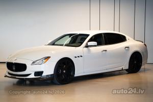 Balts Maserati Quattroporte 2015 Tallina, ar dzinēja tilpumu 3.00 L un nobraukumu 19 tūkst. km par 36470 €, foto  vietnē AUTOMOTO.COM.LV
