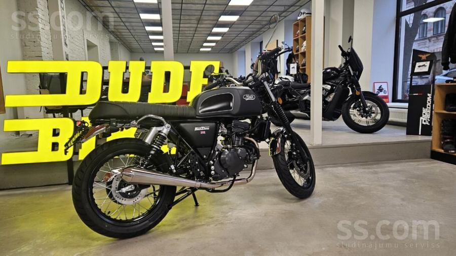 Мэш Black Seven 2026 в Рига, объемом двигателя 0.13 л и пробегом 0 тыс. км за 3195 €, фото 1 на AUTOMOTO.COM.LV