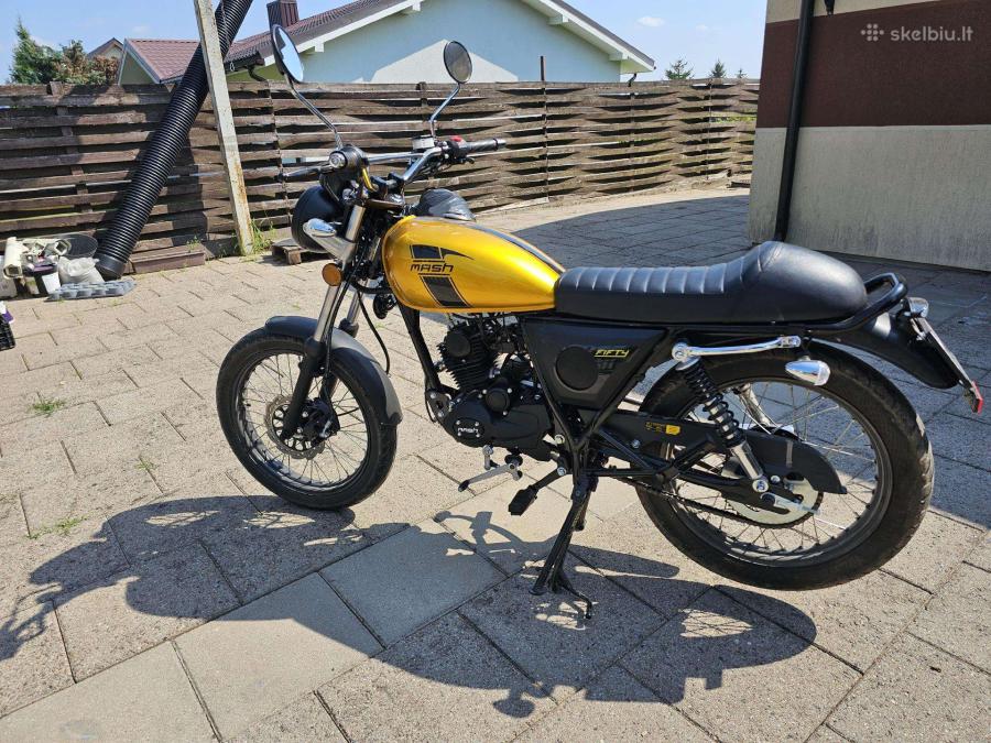 Mash Fifty 2021 Viļņa, ar dzinēja tilpumu 49.00 L un nobraukumu 1 tūkst. km par 1600 €, foto 4 vietnē AUTOMOTO.COM.LV