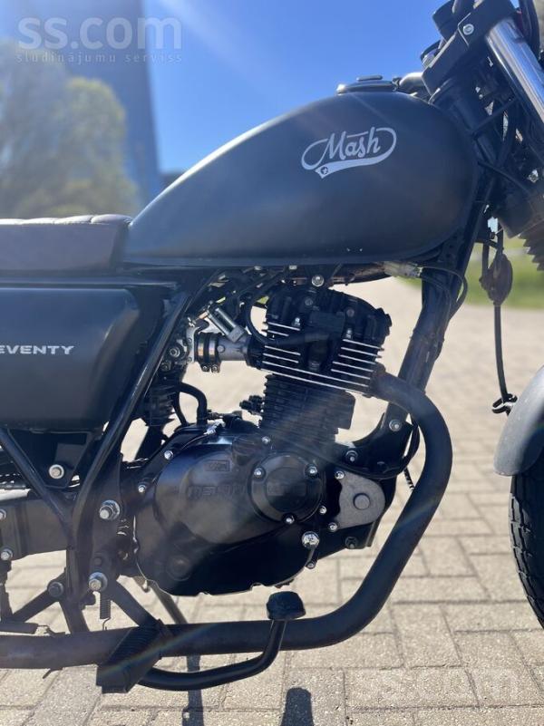 Mash Seventy Five 2019 in Valmiera, with an engine capacity of 0.13 L and mileage of 0 thousand km for 1500 €, photo 3 on AUTOMOTO.COM.LV