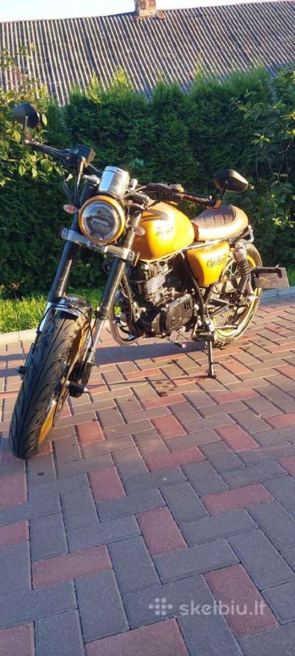 Dzeltens Mash Seventy Five 2017 Kretinga, ar dzinēja tilpumu 0.13 L un nobraukumu 500 tūkst. km par 1200 €, foto 3 vietnē AUTOMOTO.COM.LV